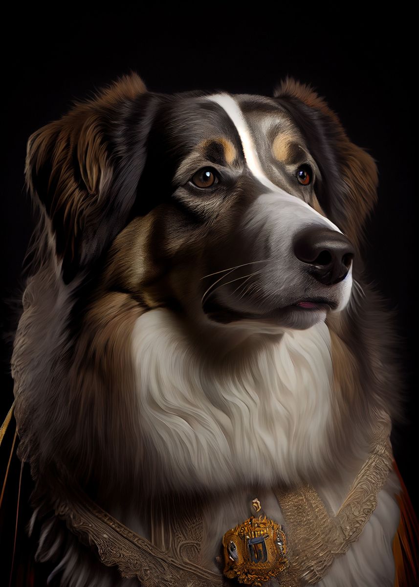 'Kai Ken Dog Breed ' Poster, picture, metal print, paint by Swan Dee ...