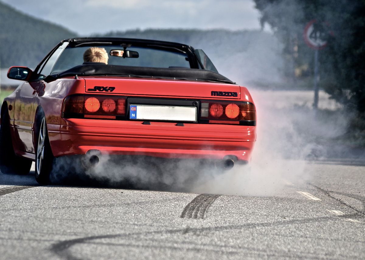 'mazda rx7' Poster by sultan | Displate