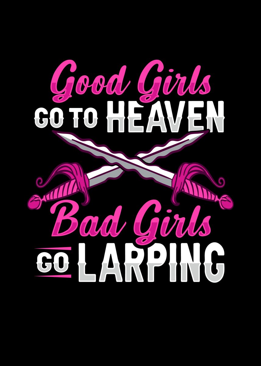 'LARP RPG Role Playing' Poster, picture, metal print, paint by Michael ...