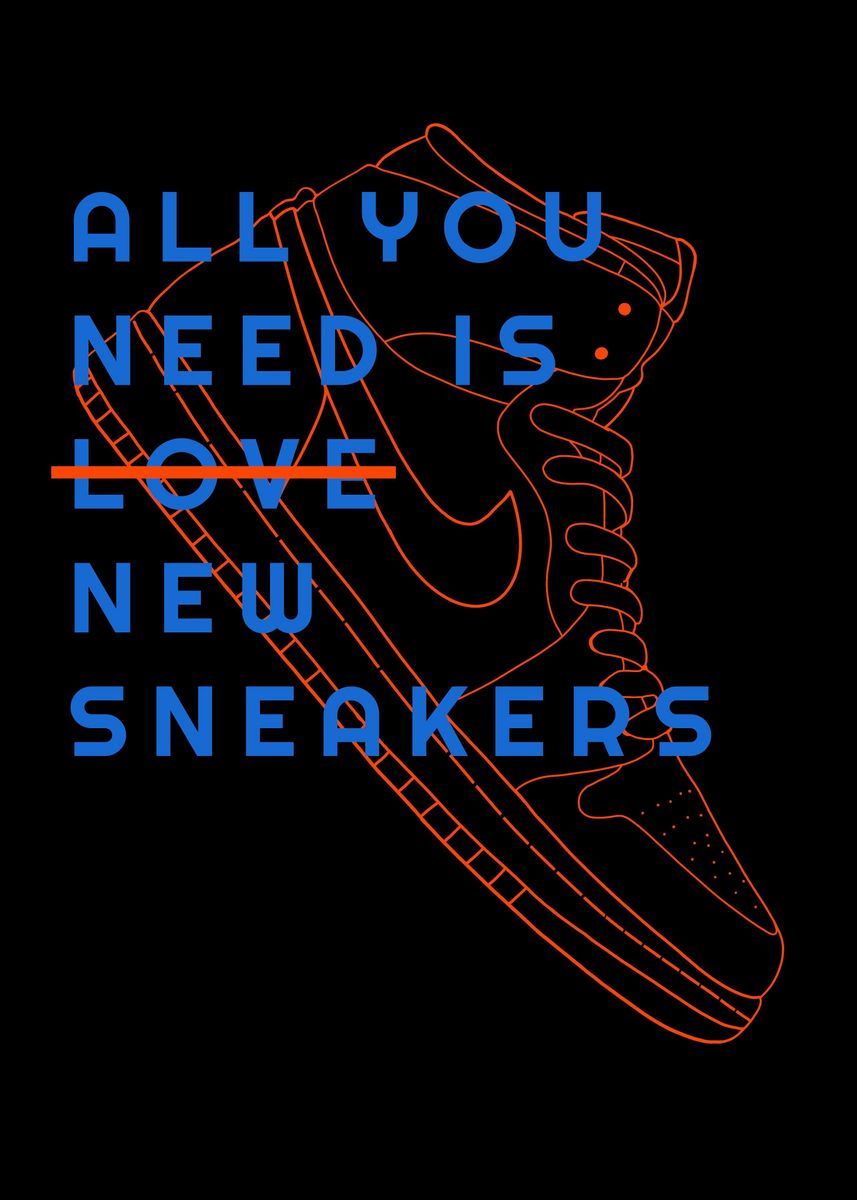 'Hype quotes' Poster, picture, metal print, paint by Lardis Art | Displate