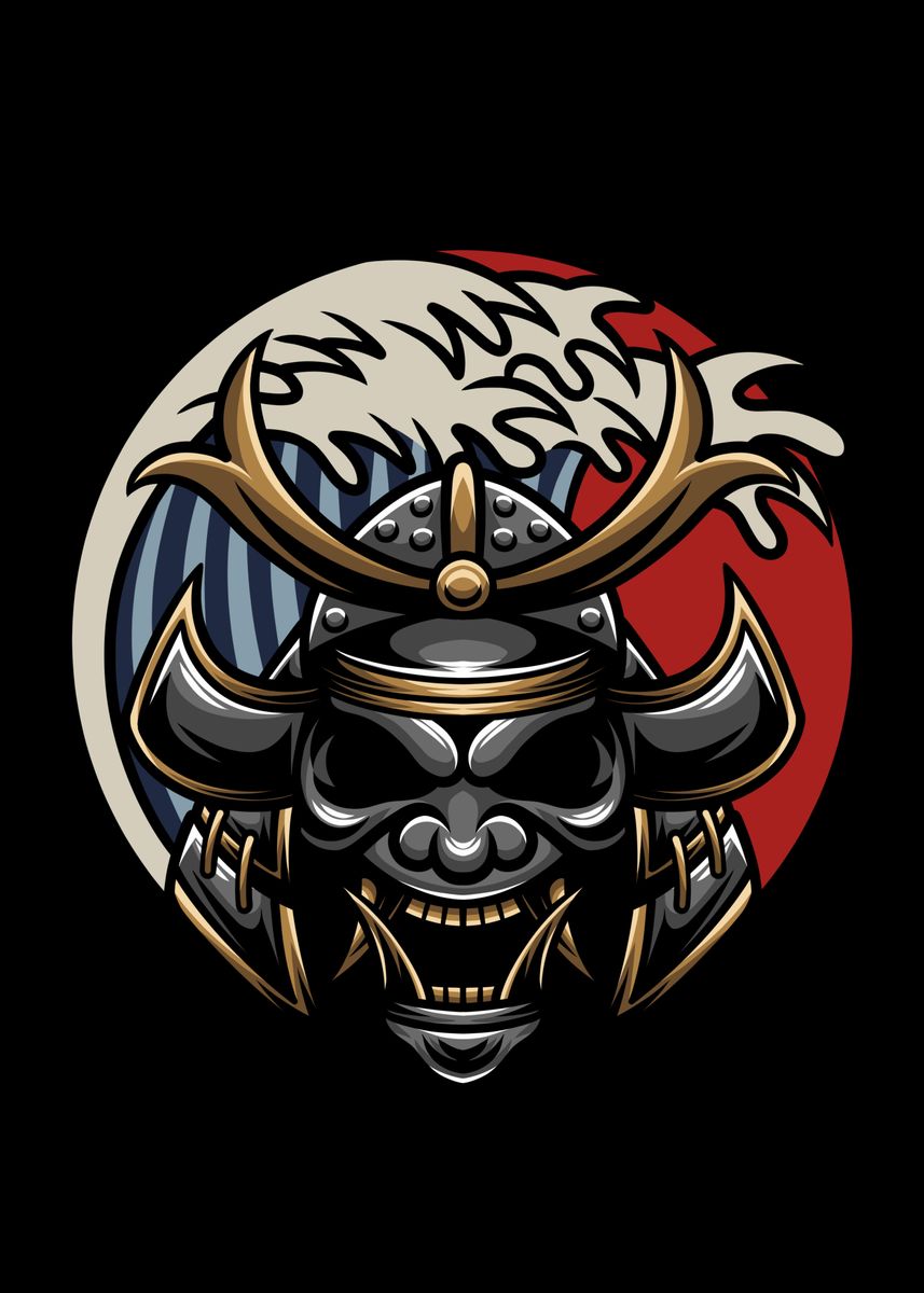 'Samurai' Poster by Cool Till Death | Displate