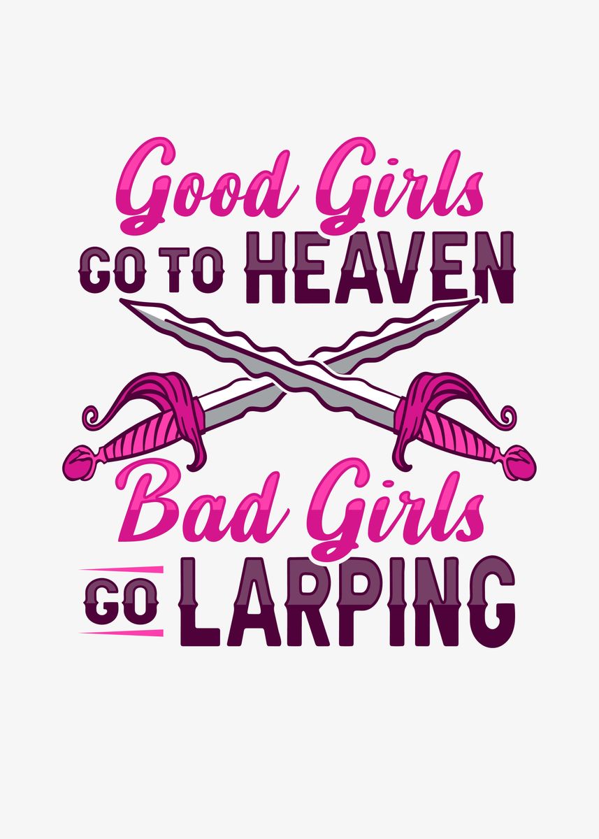 'LARP RPG Role Playing' Poster, picture, metal print, paint by Michael ...