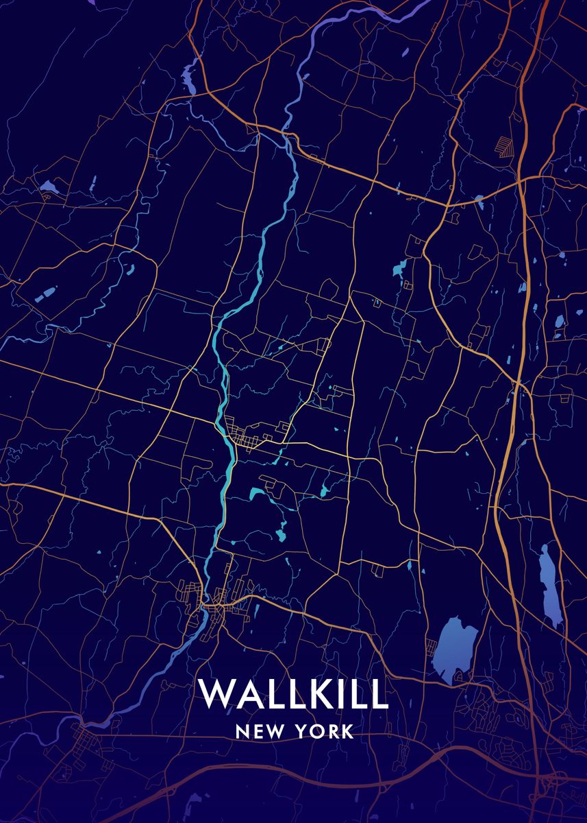'Wallkill' Poster by Miracle Studio | Displate