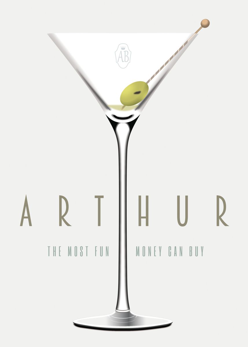 'Arthur' Poster, picture, metal print, paint by Movie Poster Boy | Displate