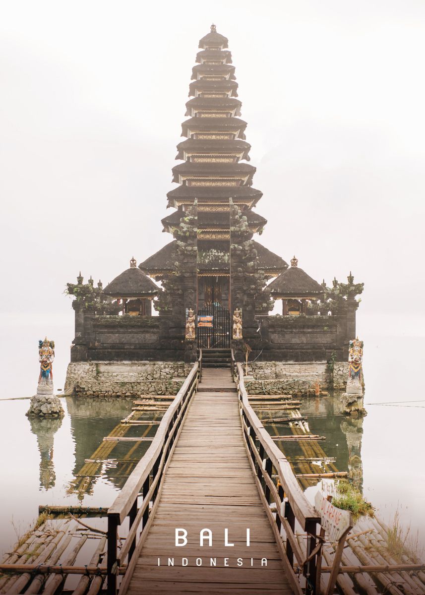 'Bali ' Poster, picture, metal print, paint by Travel Addict | Displate