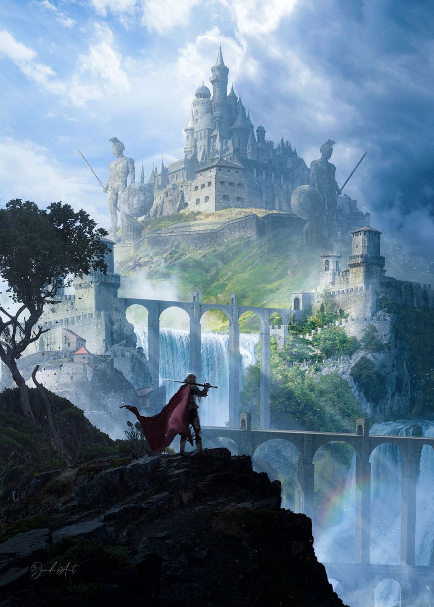 'A War Won' Poster, picture, metal print, paint by Jendi | Displate