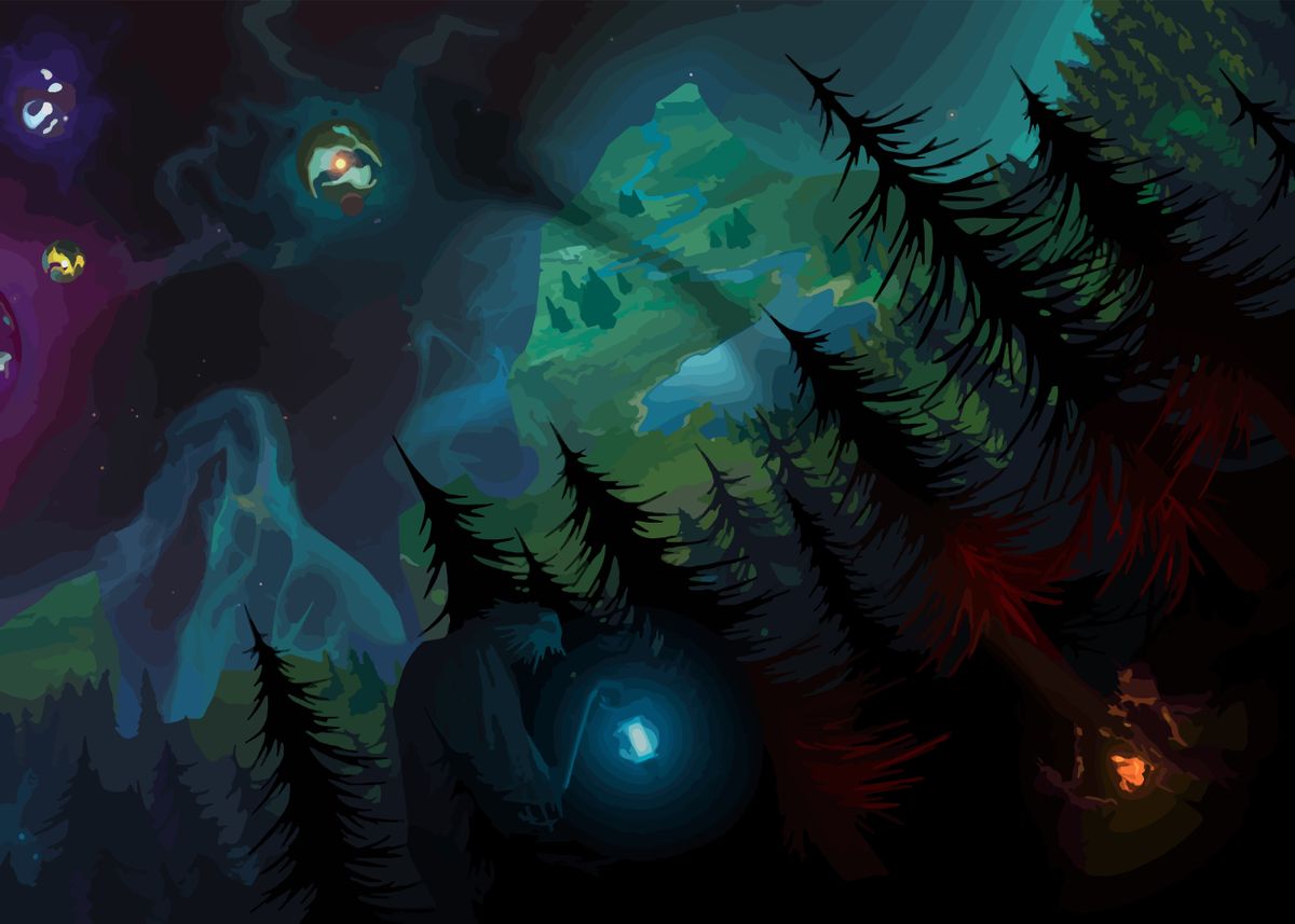 'Outer Wilds' Poster by Mr Simple | Displate