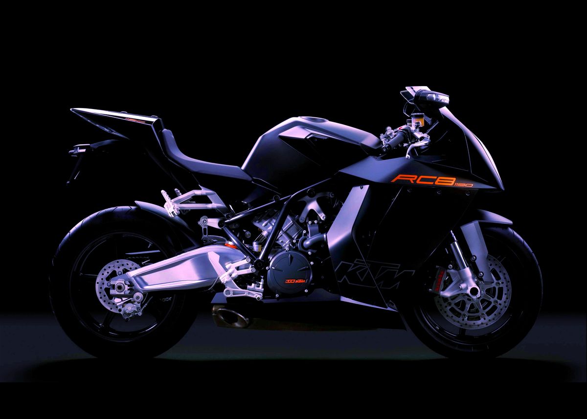 'KTM RC8' Poster by Sam Gong | Displate
