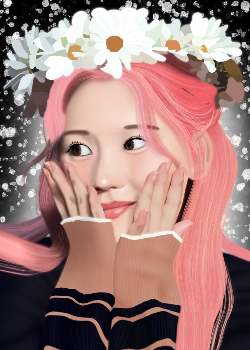 'Twice Sana' Poster, picture, metal print, paint by IDoDubStep | Displate