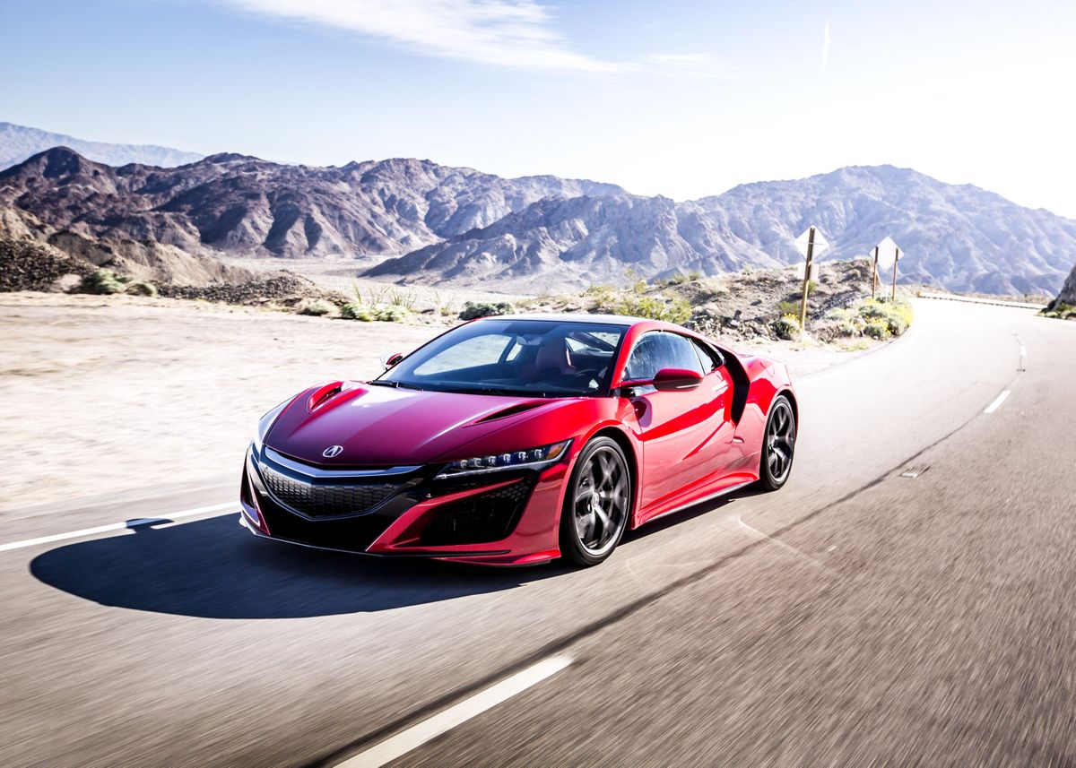'acura nsx' Poster by Spot Cars | Displate