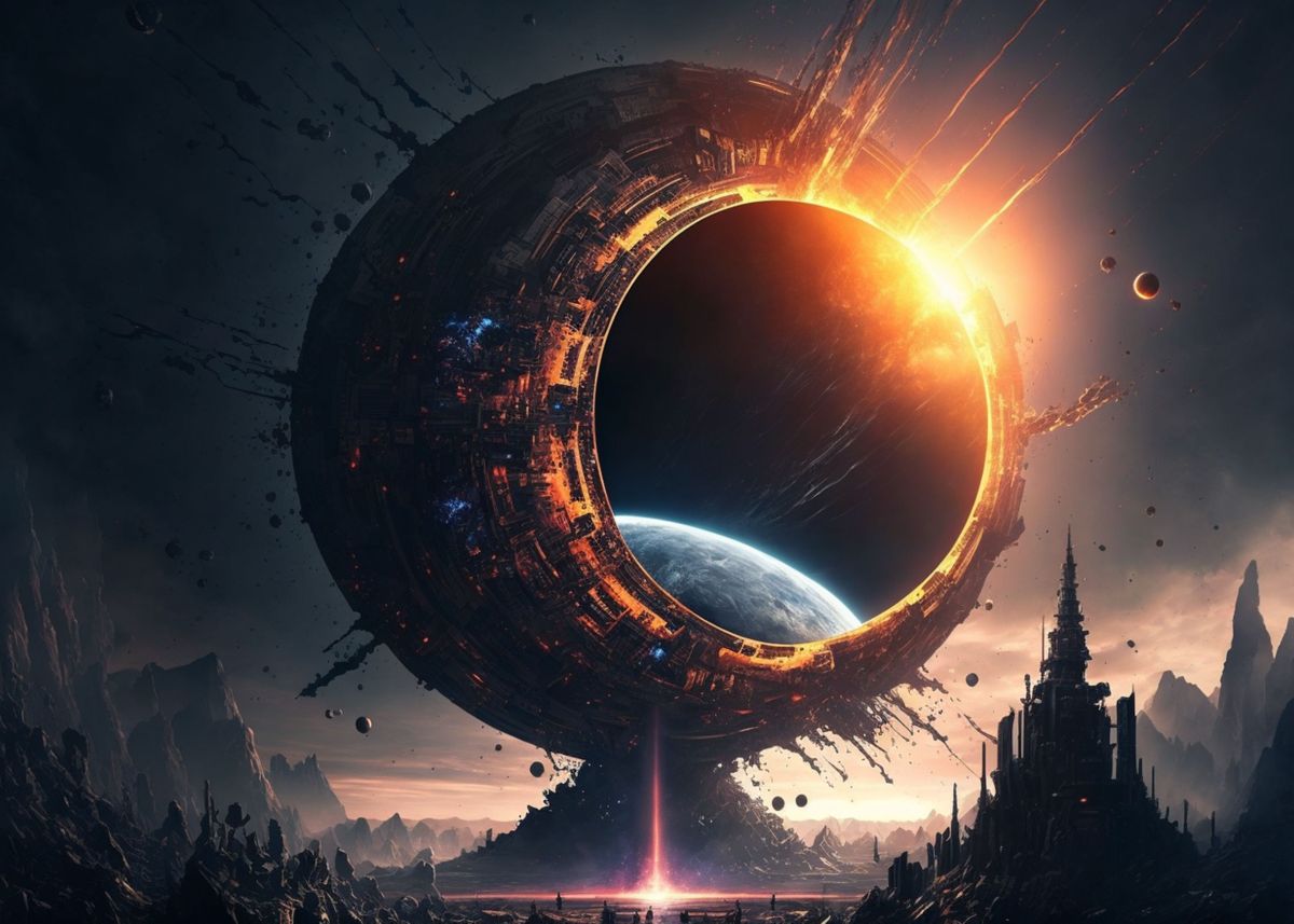 'Another dimension ' Poster by Designersen | Displate