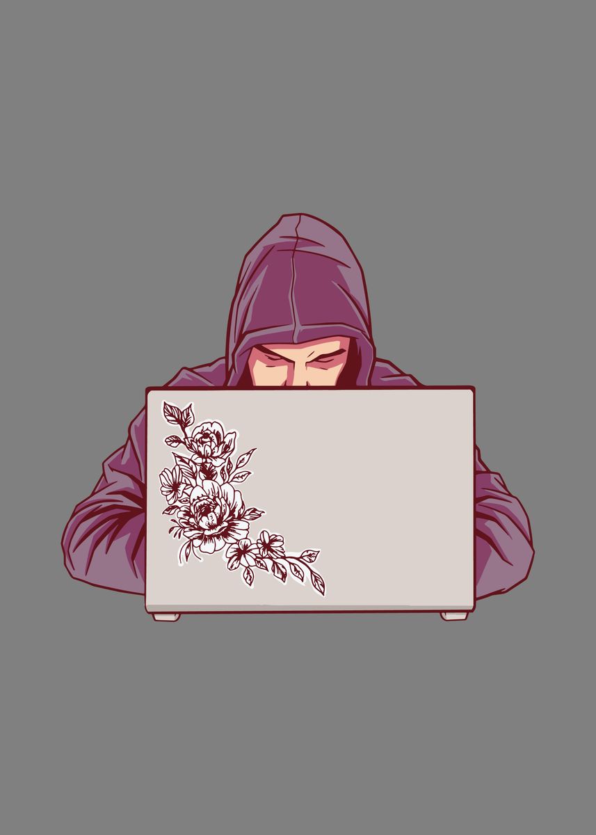 'Coding' Poster, picture, metal print, paint by Cool Till Death | Displate