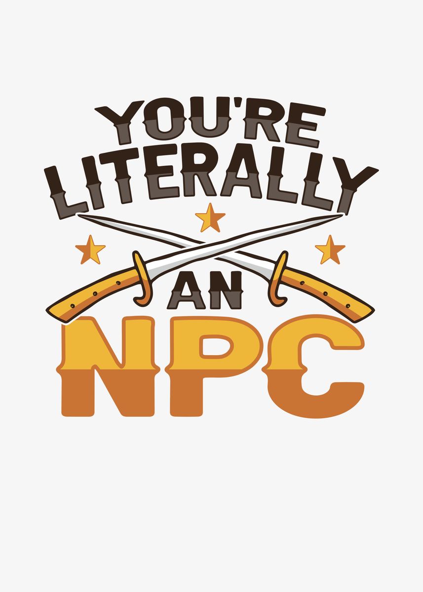 'LARP RPG Role Playing' Poster, picture, metal print, paint by Michael ...