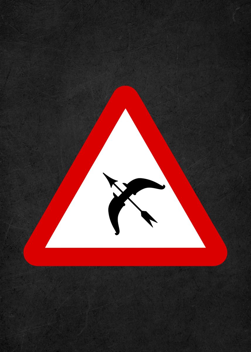 'road sign badges' Poster, picture, metal print, paint by Bestselling ...