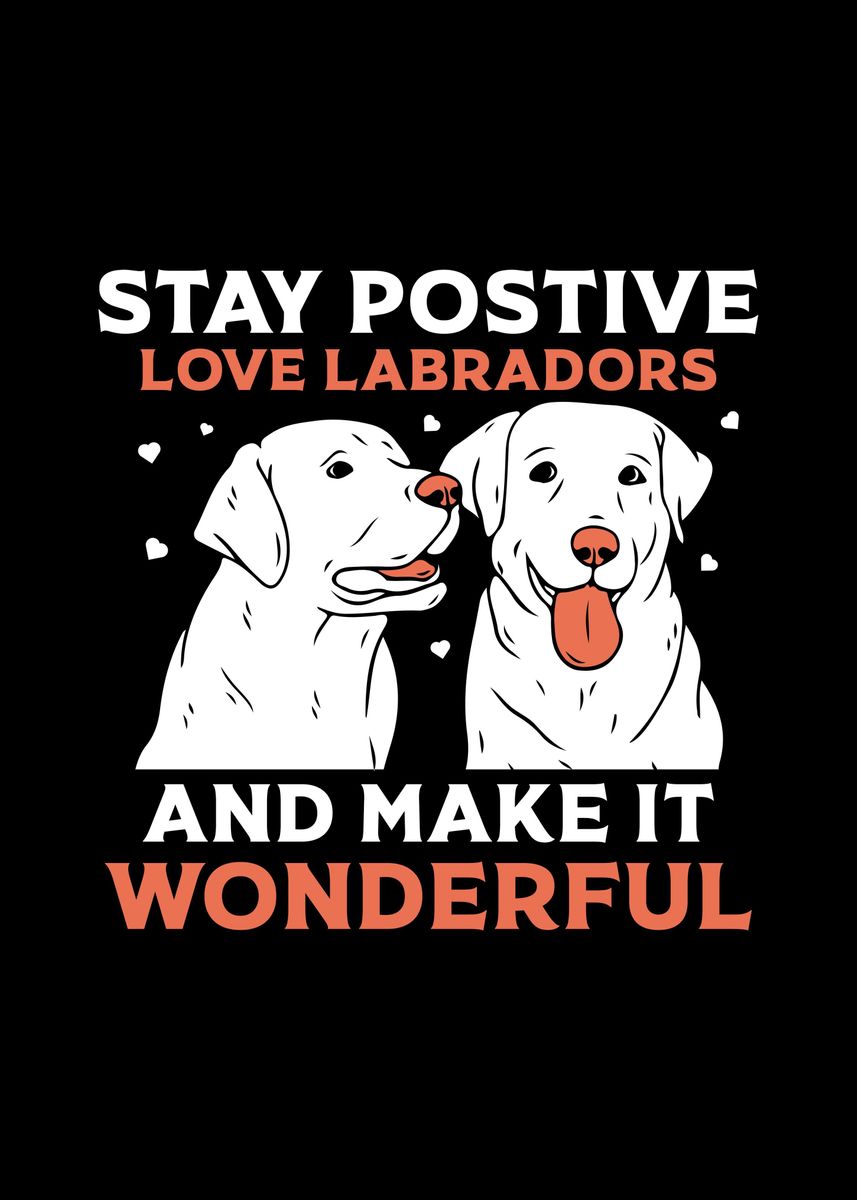 'Labrador' Poster, picture, metal print, paint by Sebastian Wünsche ...