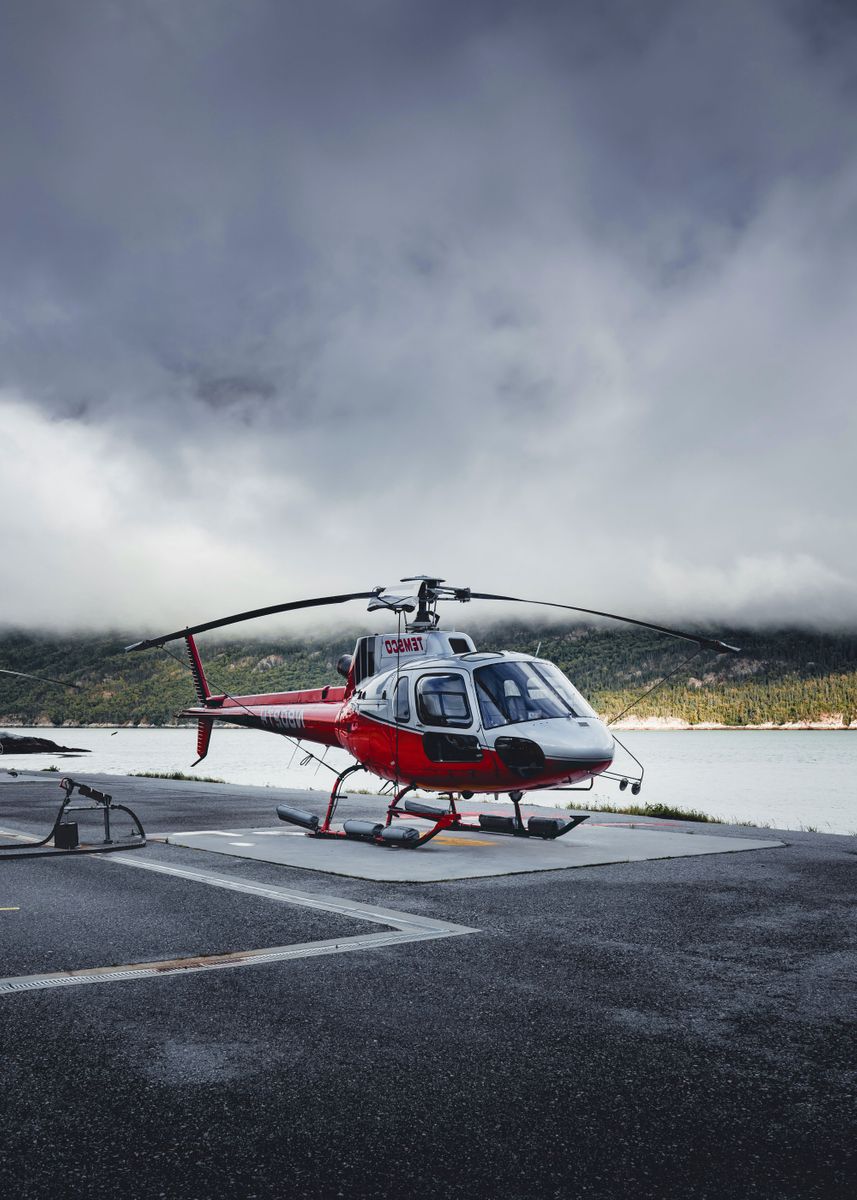 'Helicopter' Poster, picture, metal print, paint by Lets Fly Higher ...