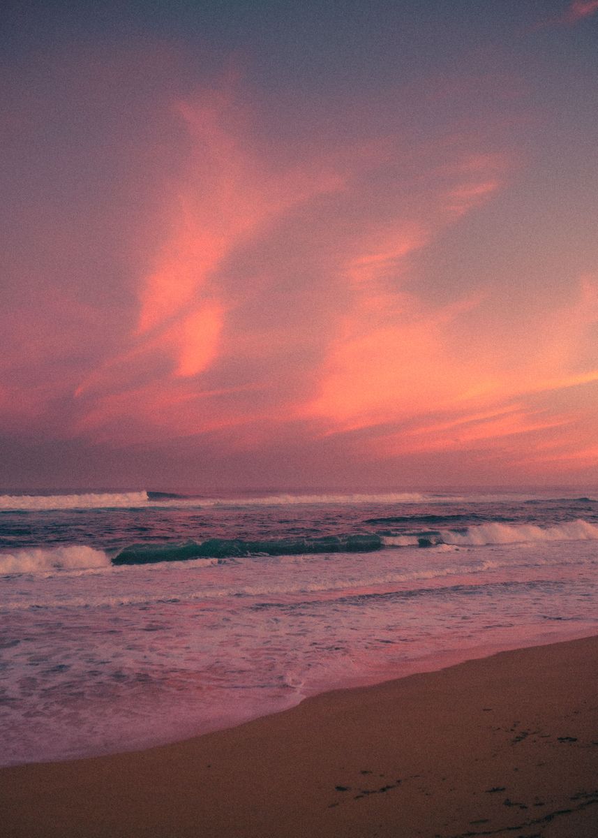 'Simple Sunrise' Poster, picture, metal print, paint by Lucas Moore ...