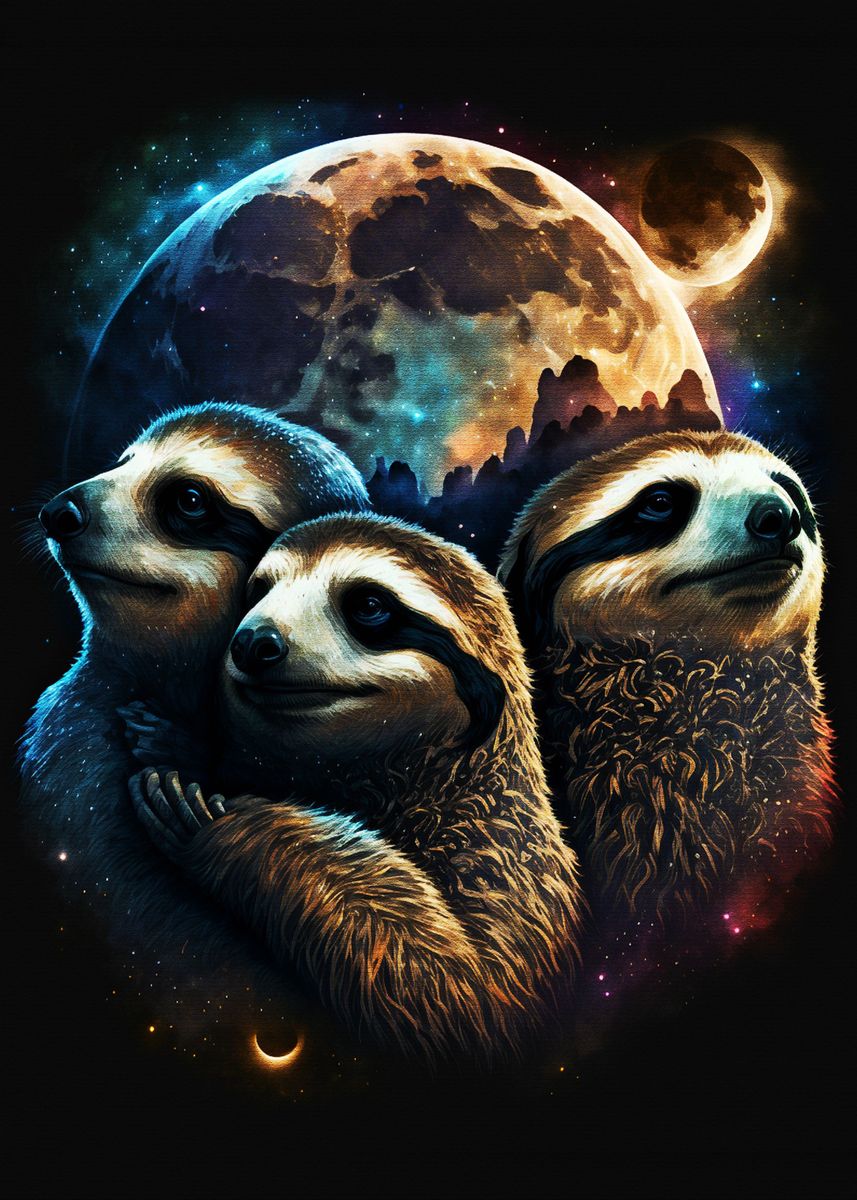 'The animals Brother' Poster, picture, metal print, paint by Muh Asdar ...