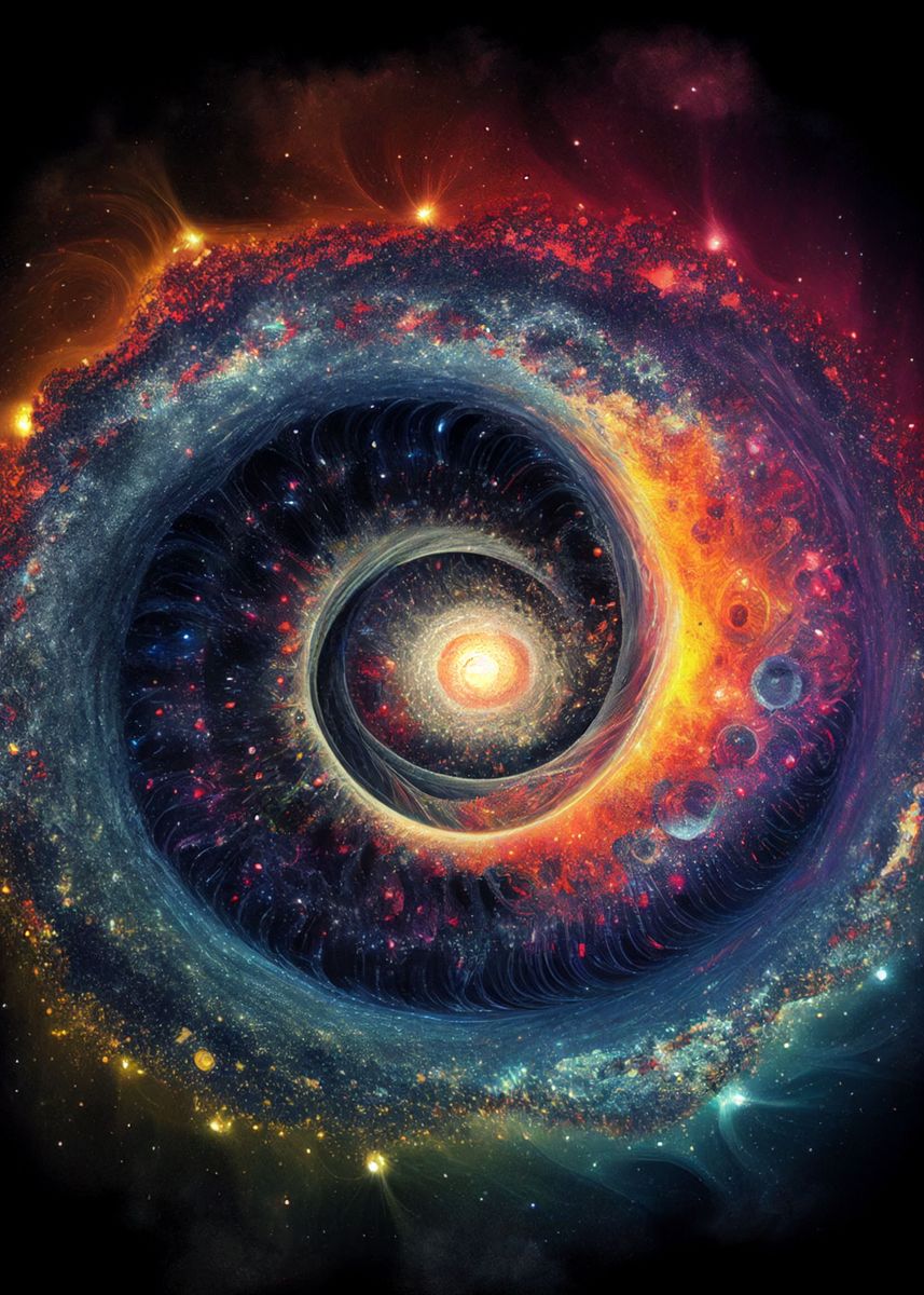 Universes Expansion Poster By Media Editing Displate