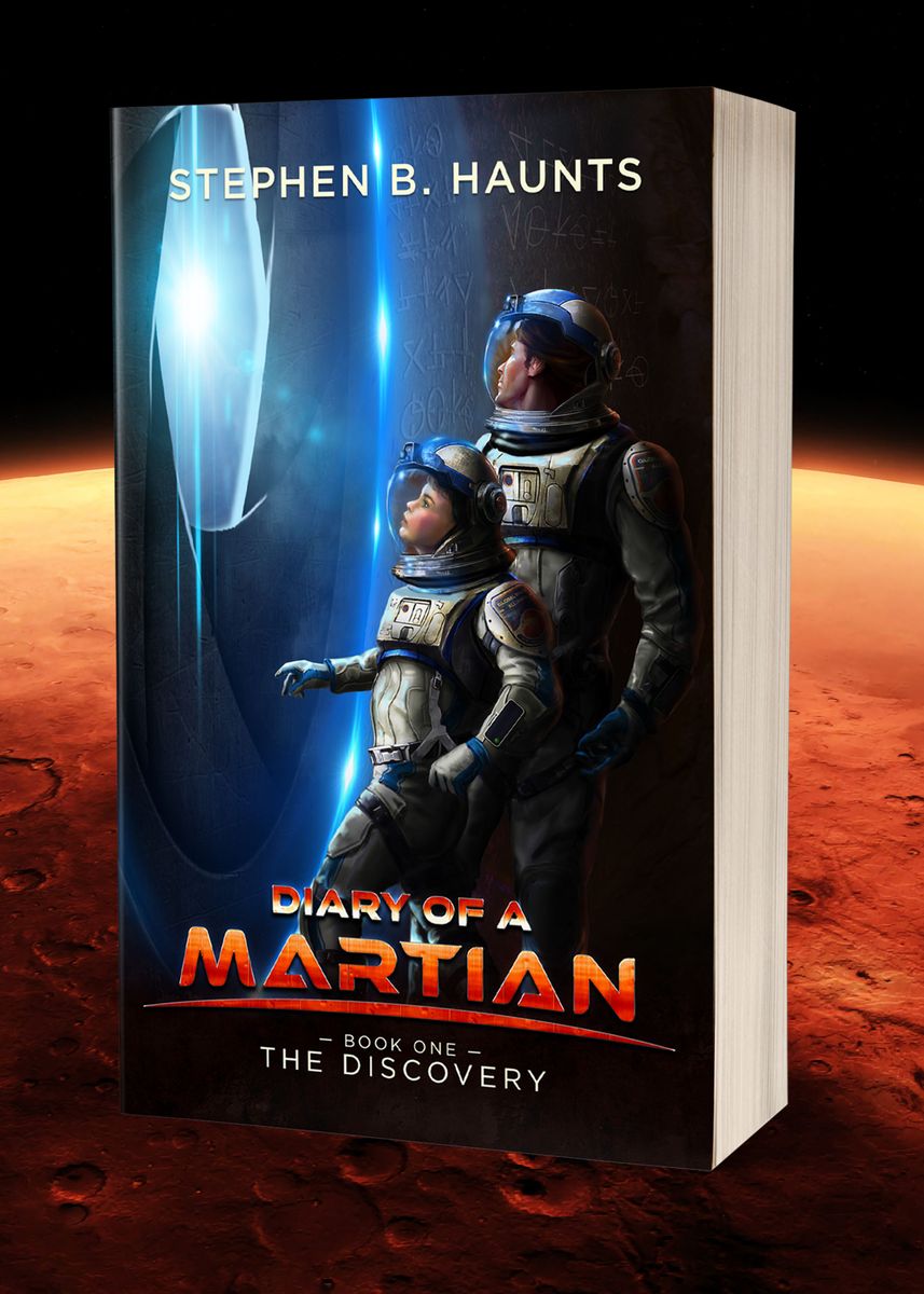 'Diary of a Martian' Poster, picture, metal print, paint by stephen haunts | Displate