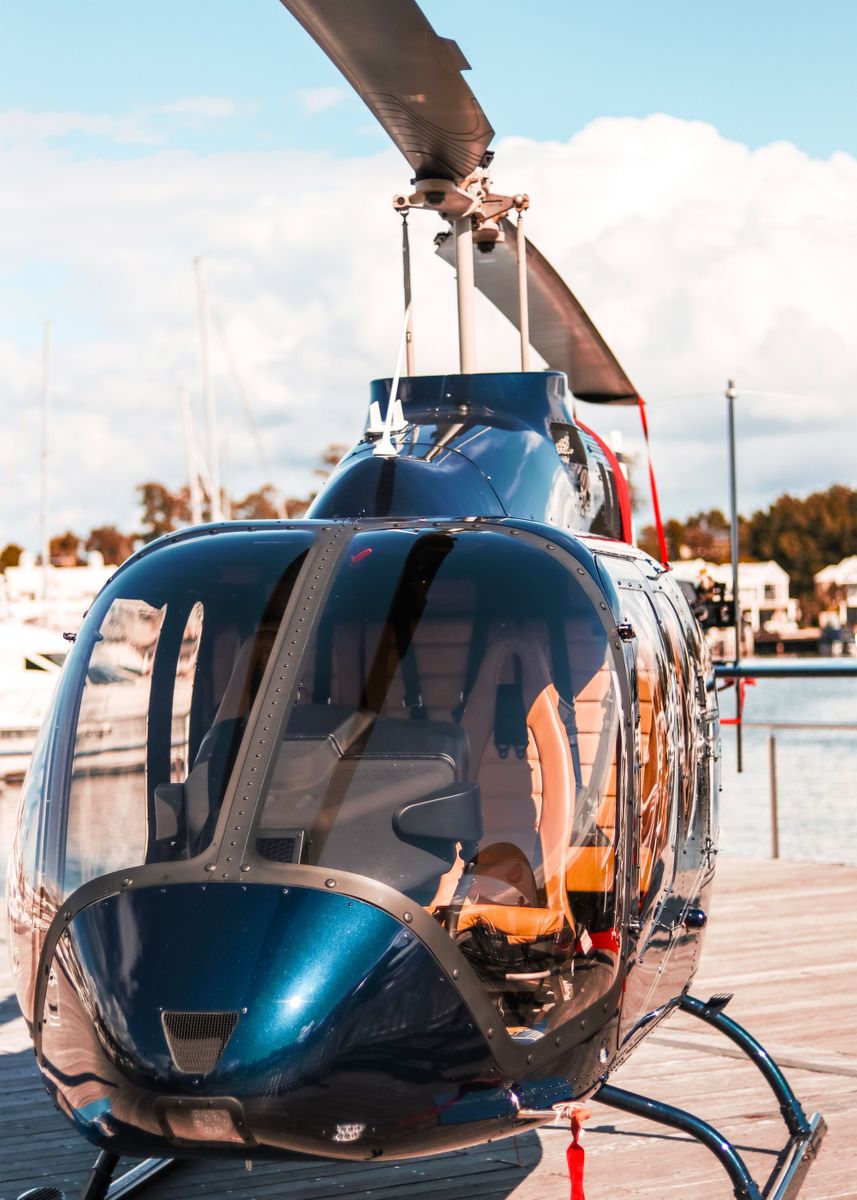 'Helicopter' Poster, picture, metal print, paint by Lets Fly Higher ...