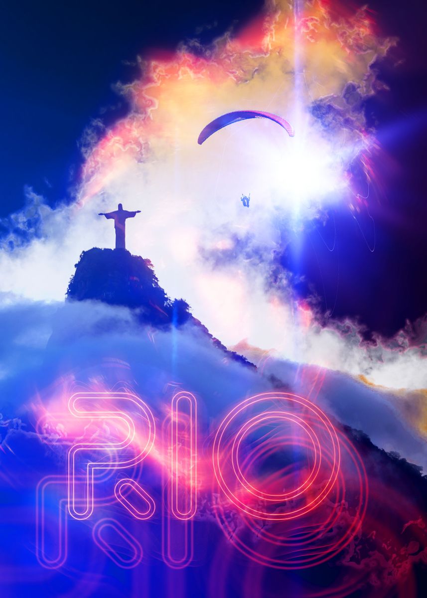 'Rio de Janeiro' Poster by Petra Rommelfanger | Displate