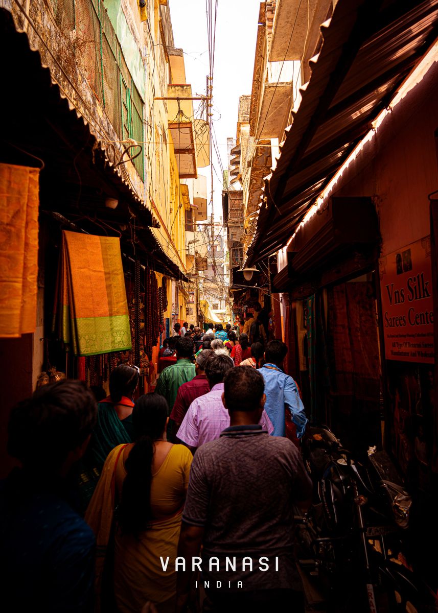 'Varanasi ' Poster, picture, metal print, paint by Explore Universe ...