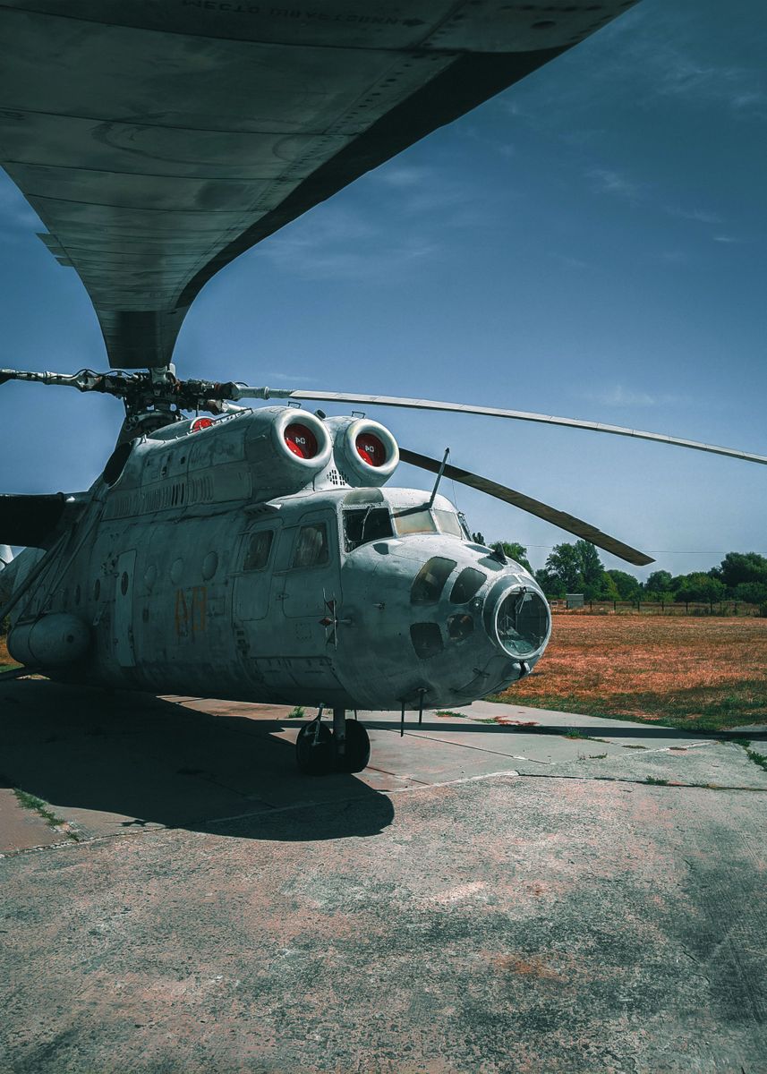 'Helicopter' Poster, picture, metal print, paint by Lets Fly Higher ...