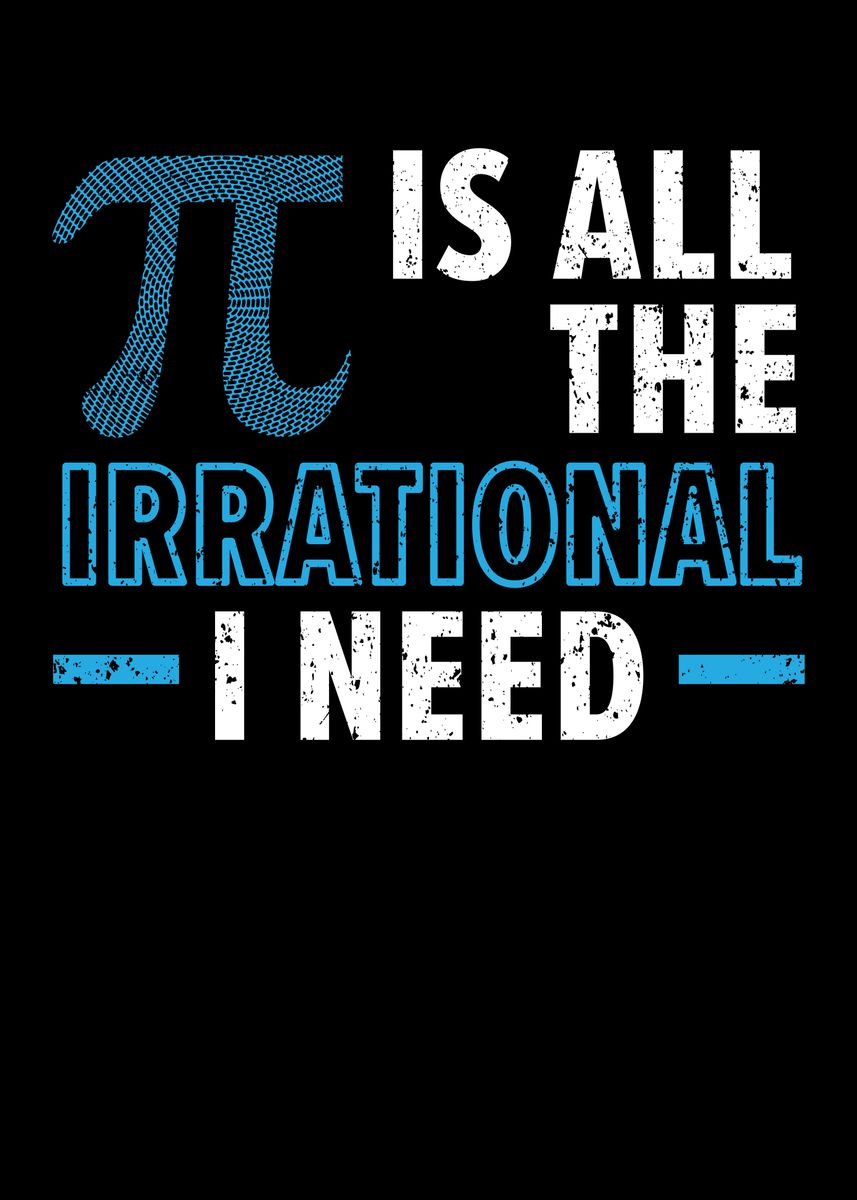 'Pi Day' Poster, picture, metal print, paint by NAO | Displate