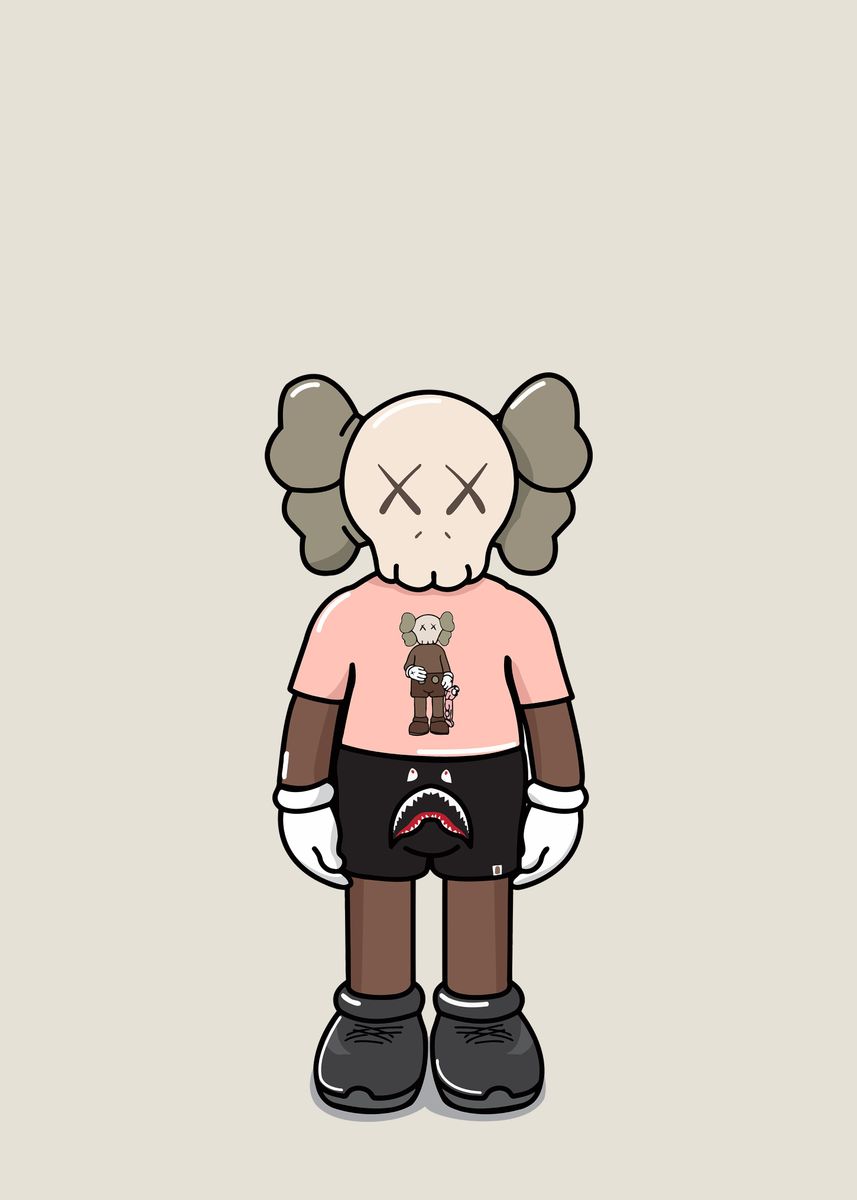 'Hypebeast Kaw' Poster, picture, metal print, paint by Wall Art | Displate