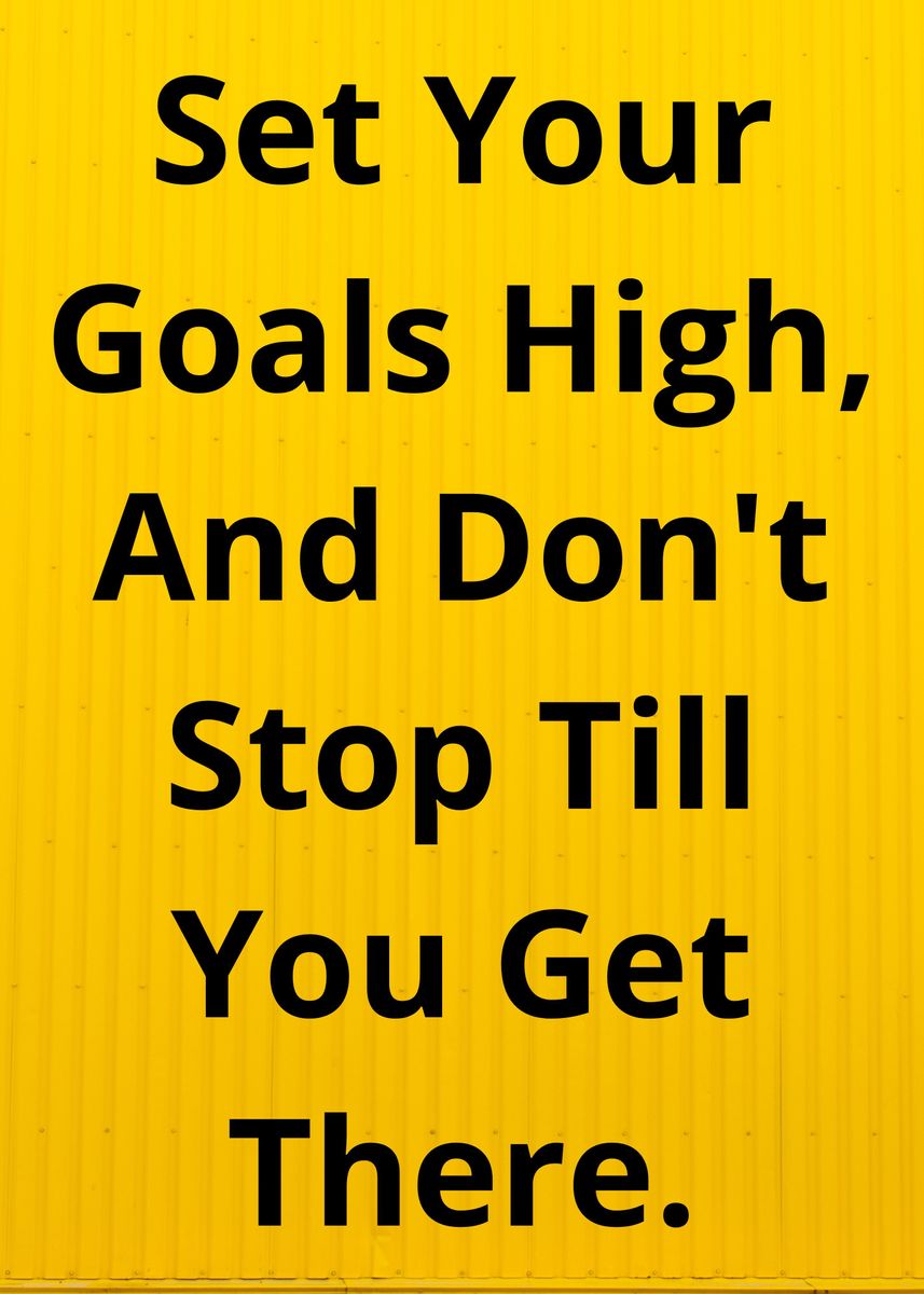 'Motivational Positive Life' Poster, picture, metal print, paint by ...