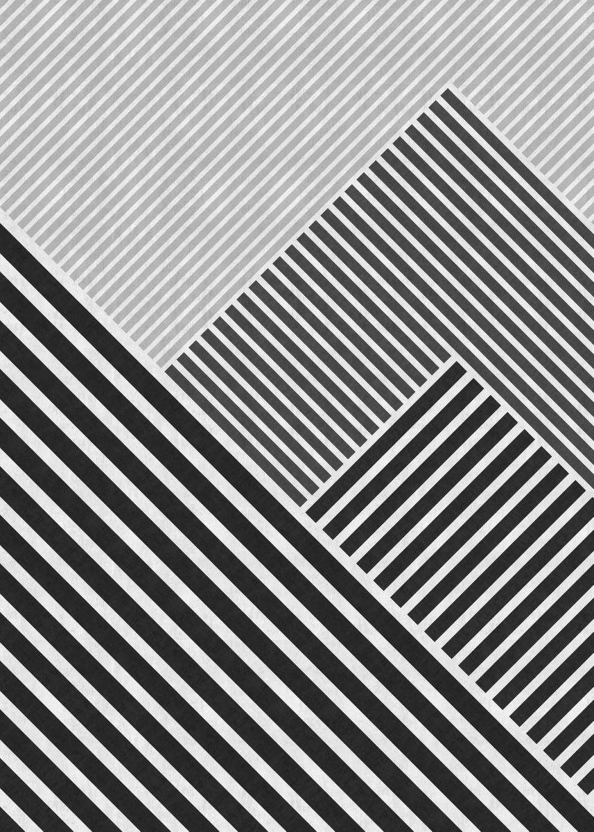 'Minimalist lines 5' Poster, picture, metal print, paint by Vitor Costa ...