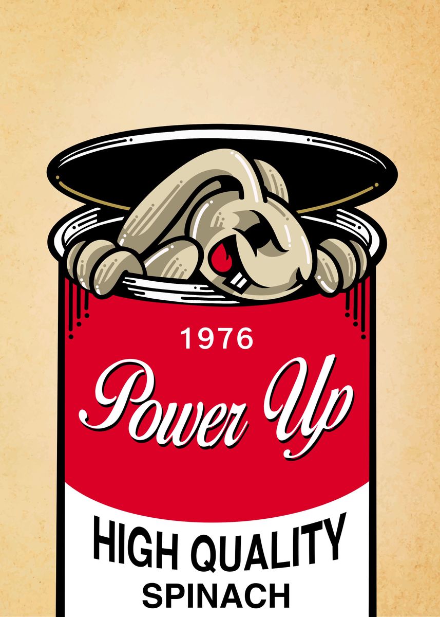 'Spinach ' Poster, picture, metal print, paint by Mild pic | Displate