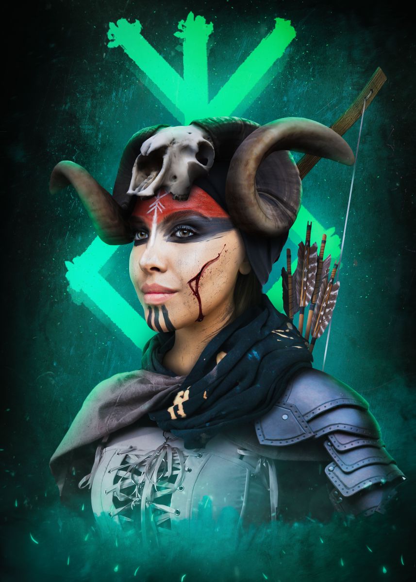 'Astrid' Poster by snazzoid | Displate