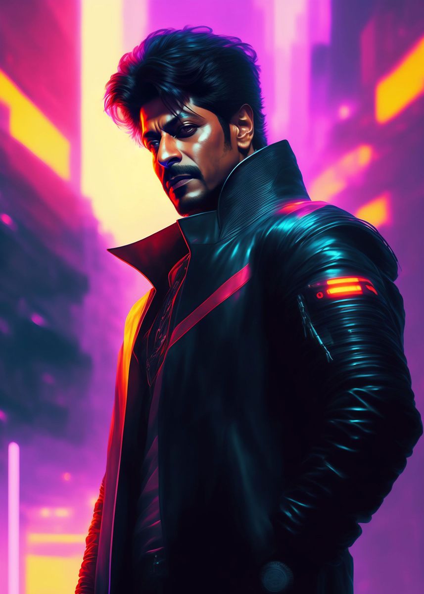 'Replicant SRK11021965' Poster, picture, metal print, paint by Shawki ...