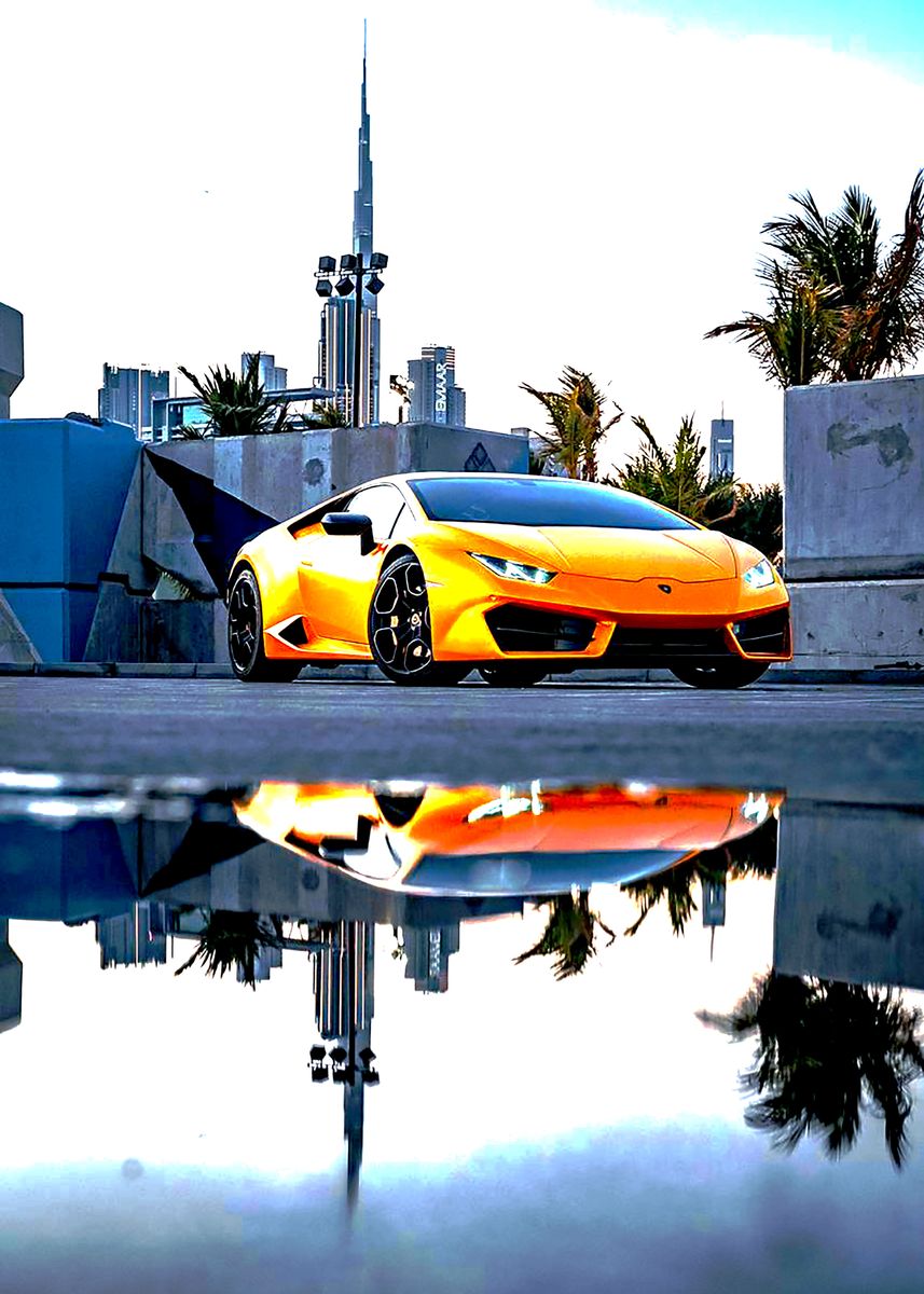 'Lamborghini Aventador' Poster by Marcel Lee | Displate