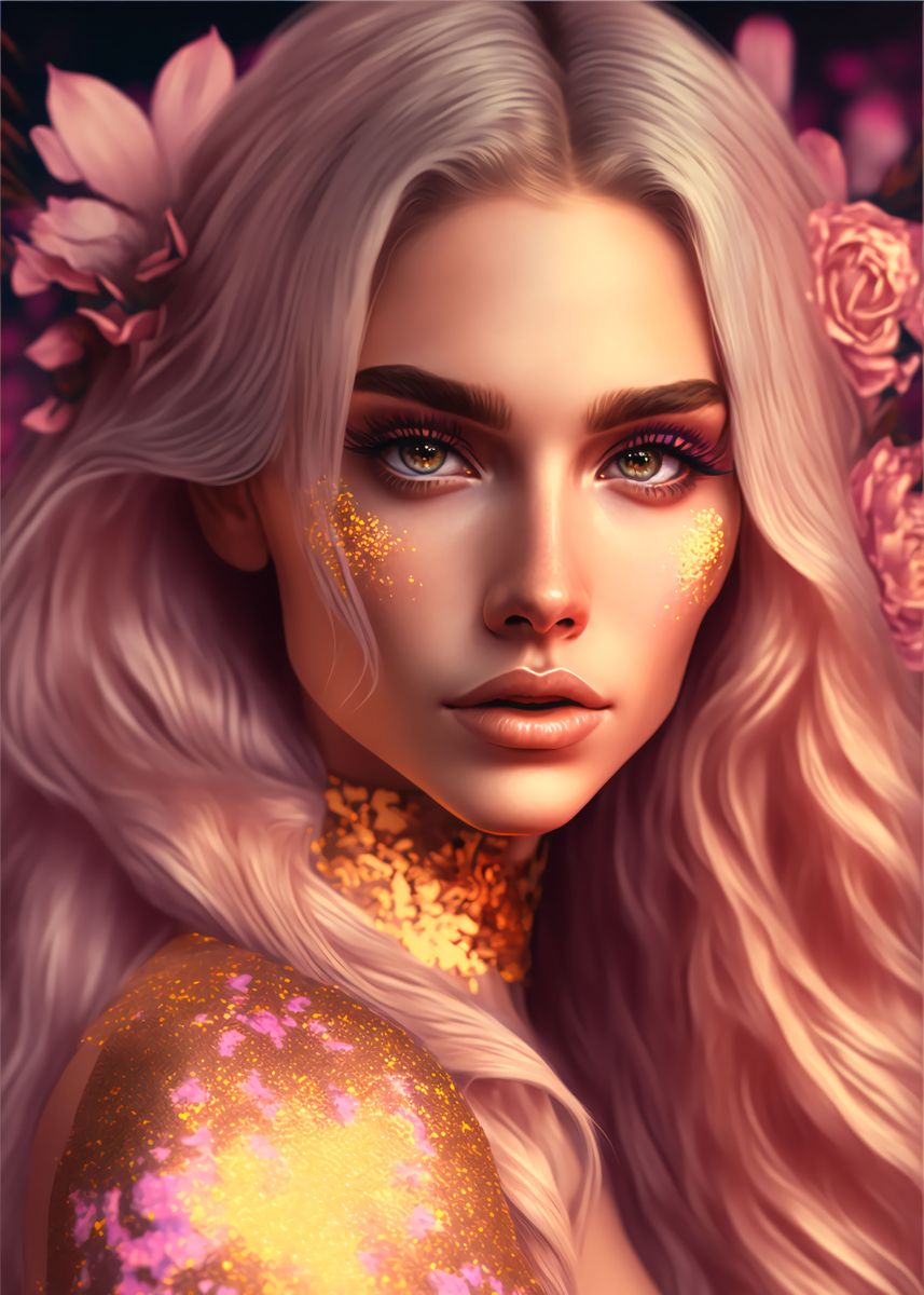 'Emma Illustration' Poster, picture, metal print, paint by WITS ...