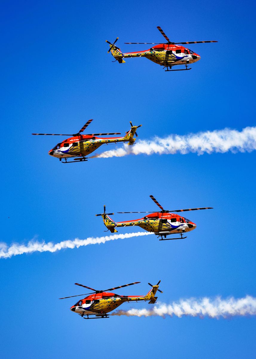 'Helicopter' Poster, picture, metal print, paint by Lets Fly Higher ...