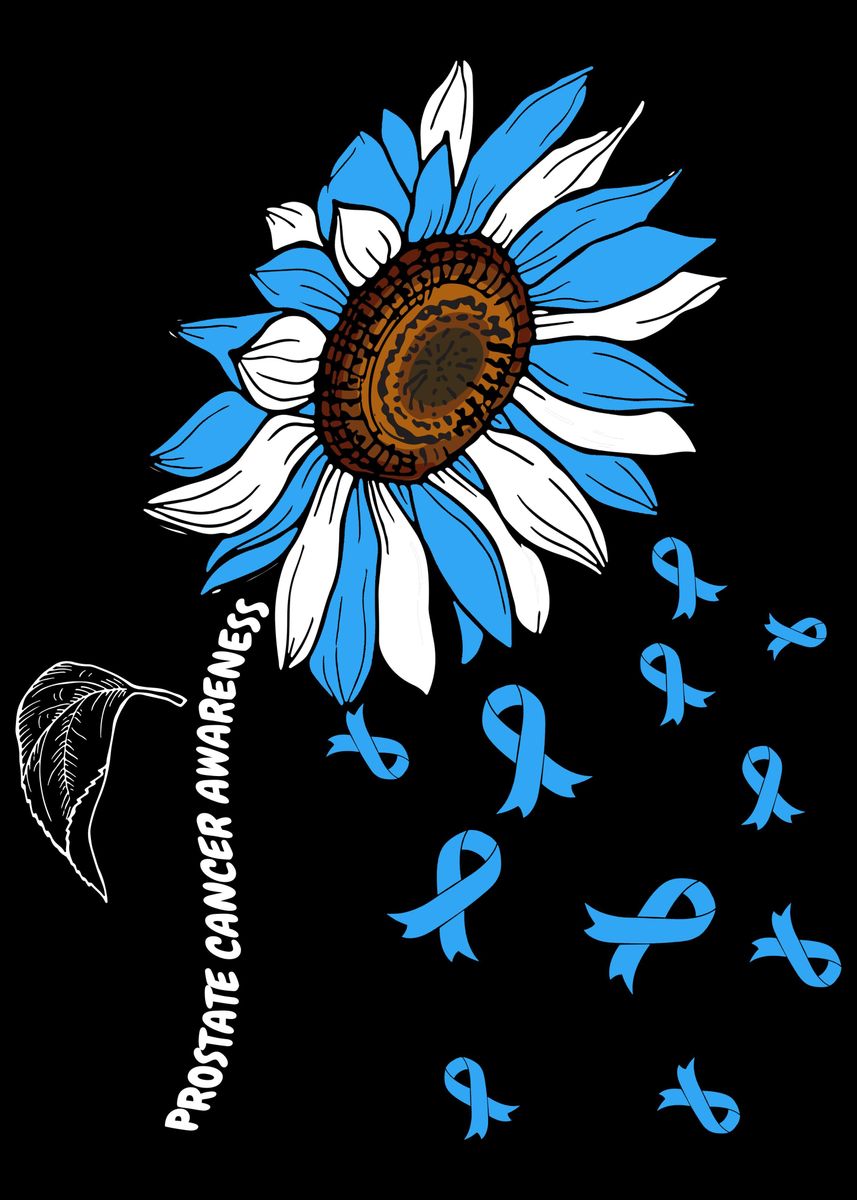 'Prostate Cancer Awareness' Poster, picture, metal print, paint by ...