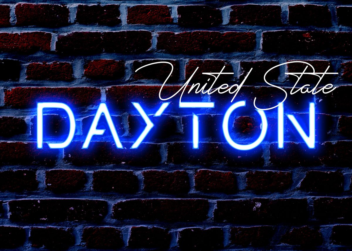 'Dayton' Poster by Wasi Blond | Displate