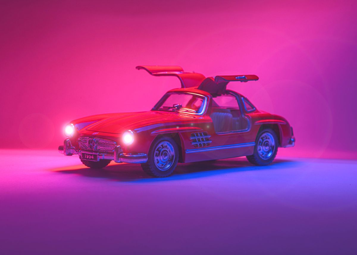'Mercedes Benz' Poster by Marcel Lee | Displate
