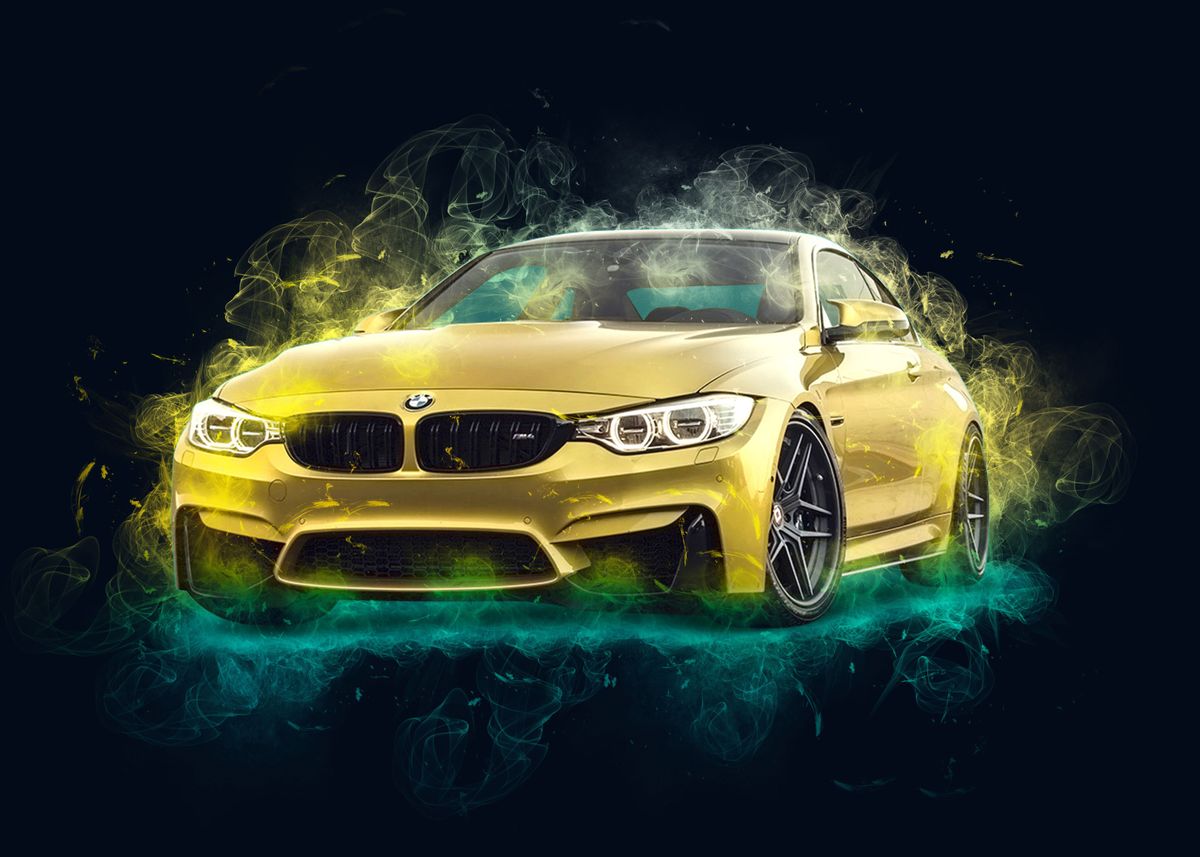 'BMW 3 series F30 coupe' Poster by Retal | Displate