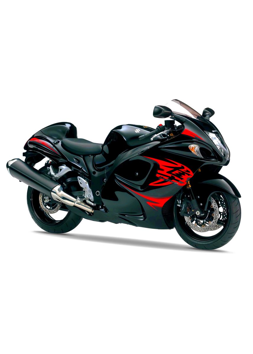 'Suzuki Hayabusa' Poster, picture, metal print, paint by Sam Gong ...