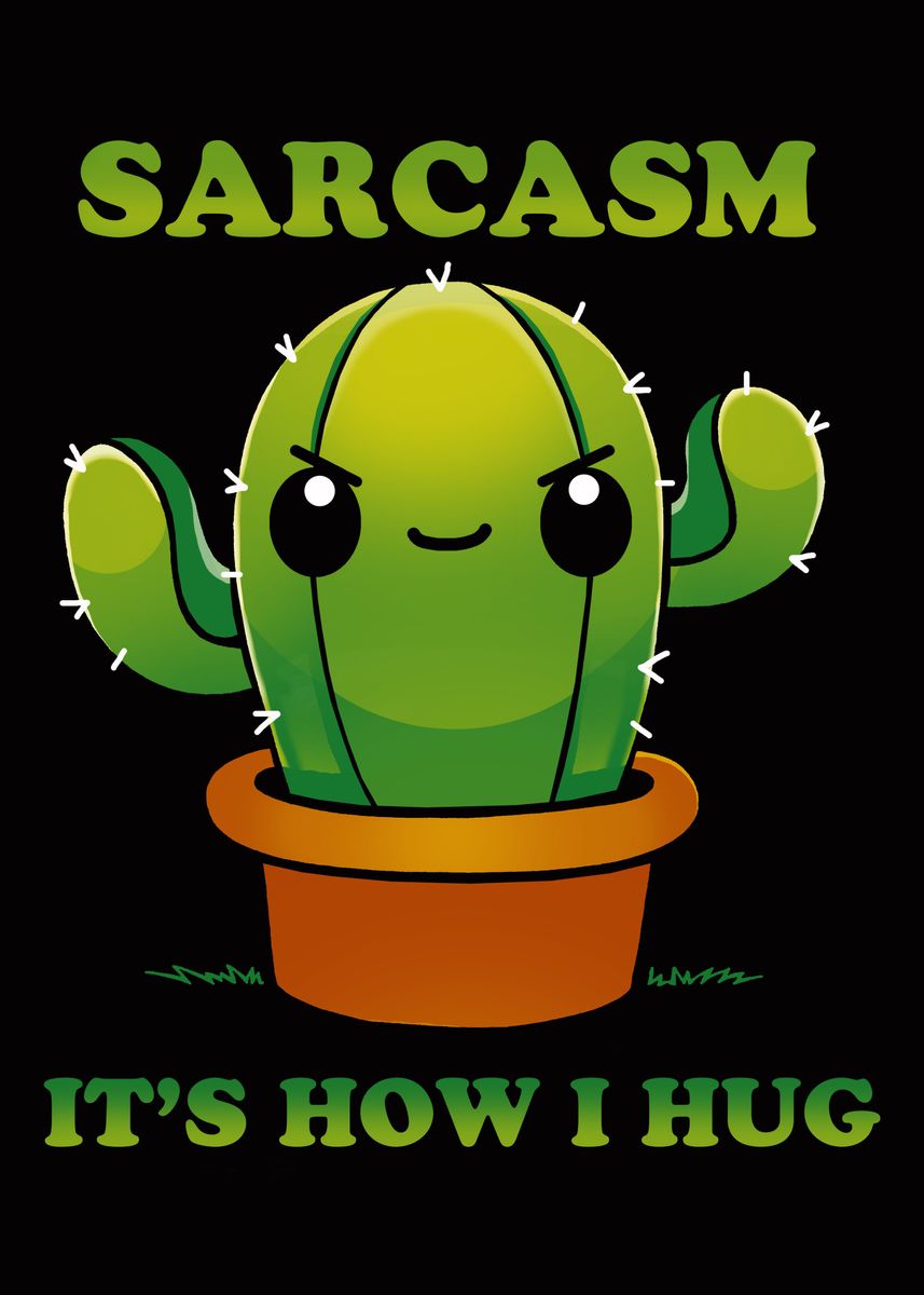 'Sarcasm' Poster, picture, metal print, paint by Valentina Fabbri ...