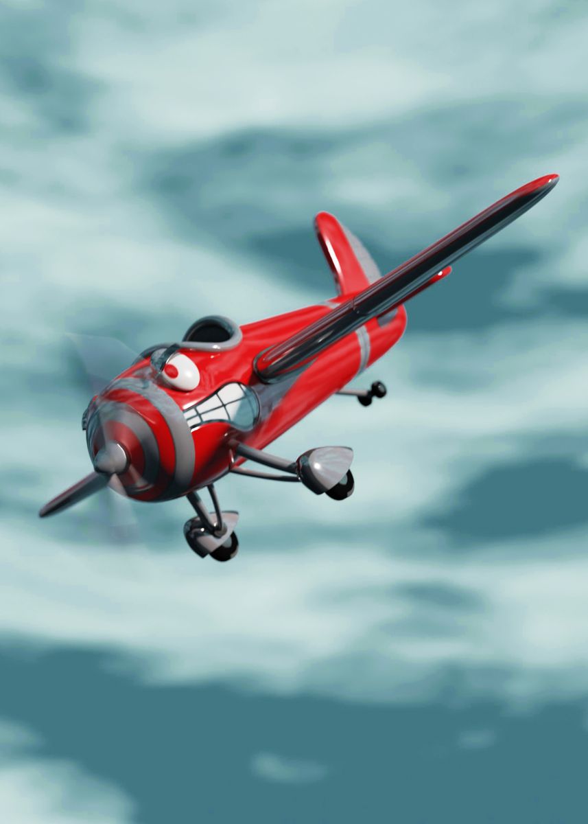 'Jet Plane' Poster, picture, metal print, paint by Lets Fly Higher ...