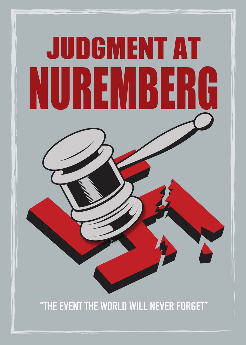 'Judgment at Nuremberg' Poster, picture, metal print, paint by Movie ...