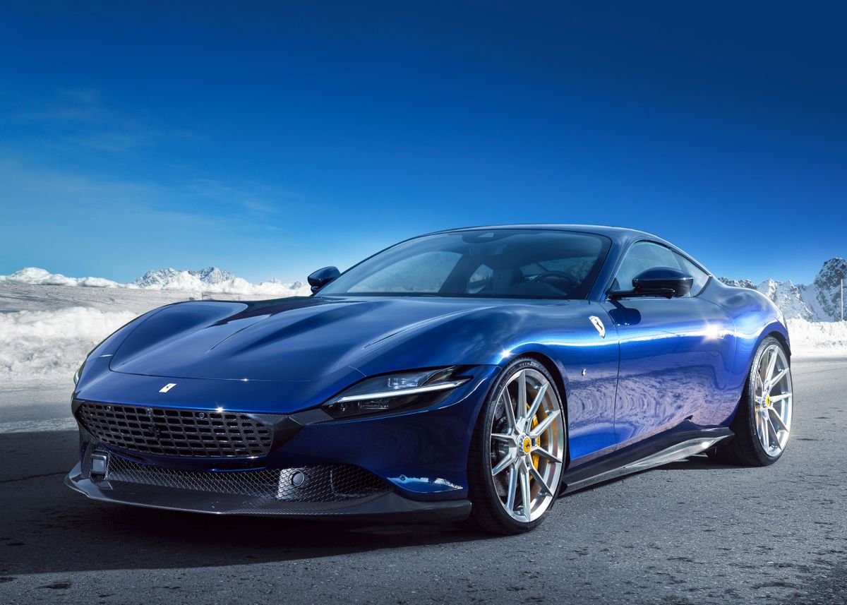 'Ferrari Roma' Poster by Supri GTR | Displate