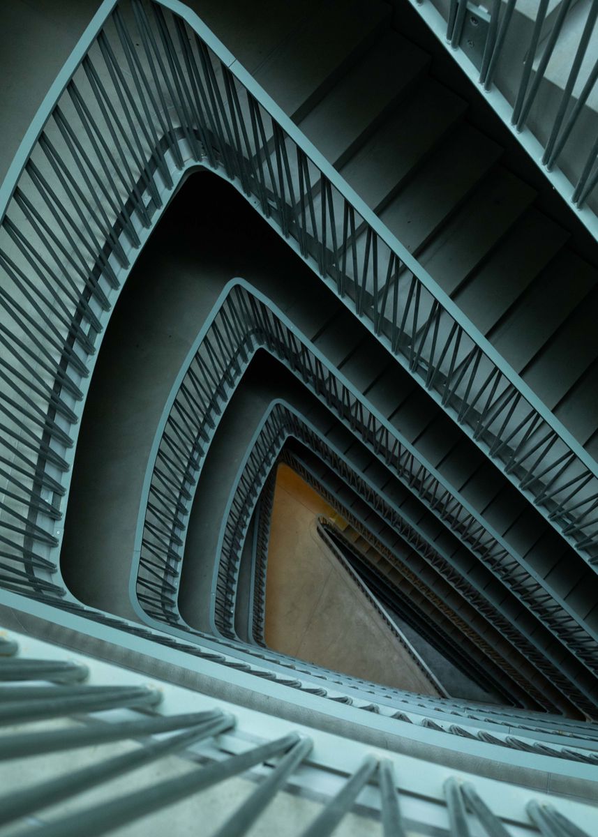 'Long way down' Poster, picture, metal print, paint by Stephen ...