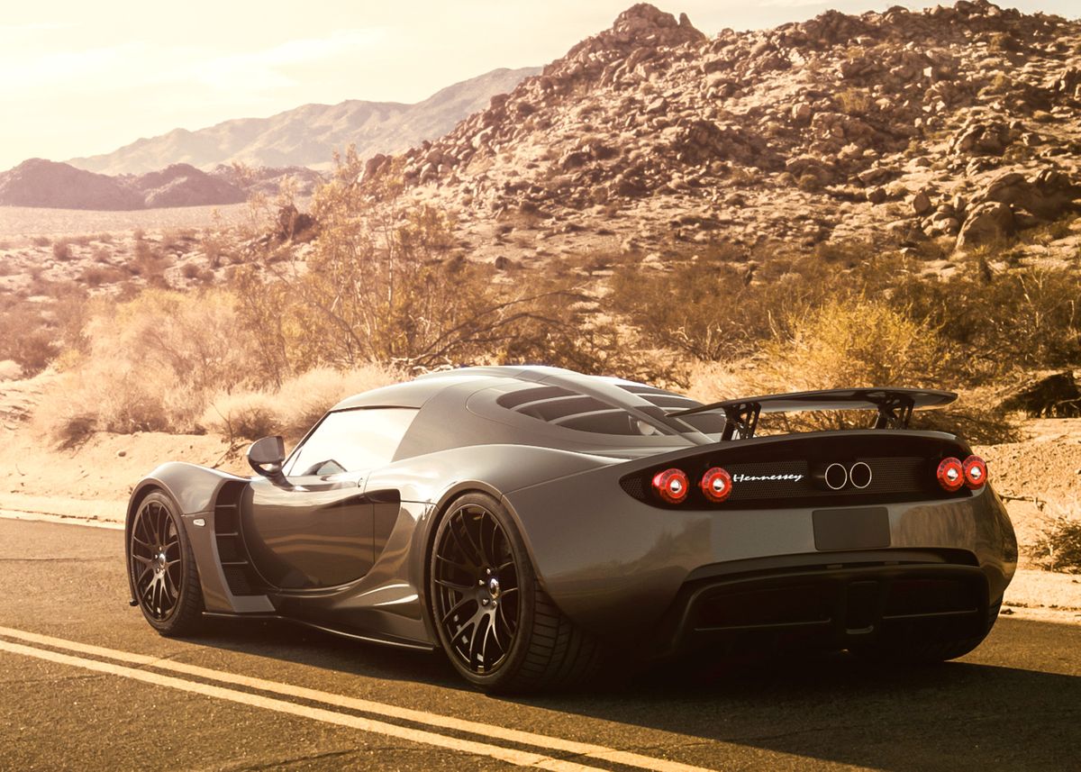 'hennessey venom gt1' Poster by Spot Cars | Displate