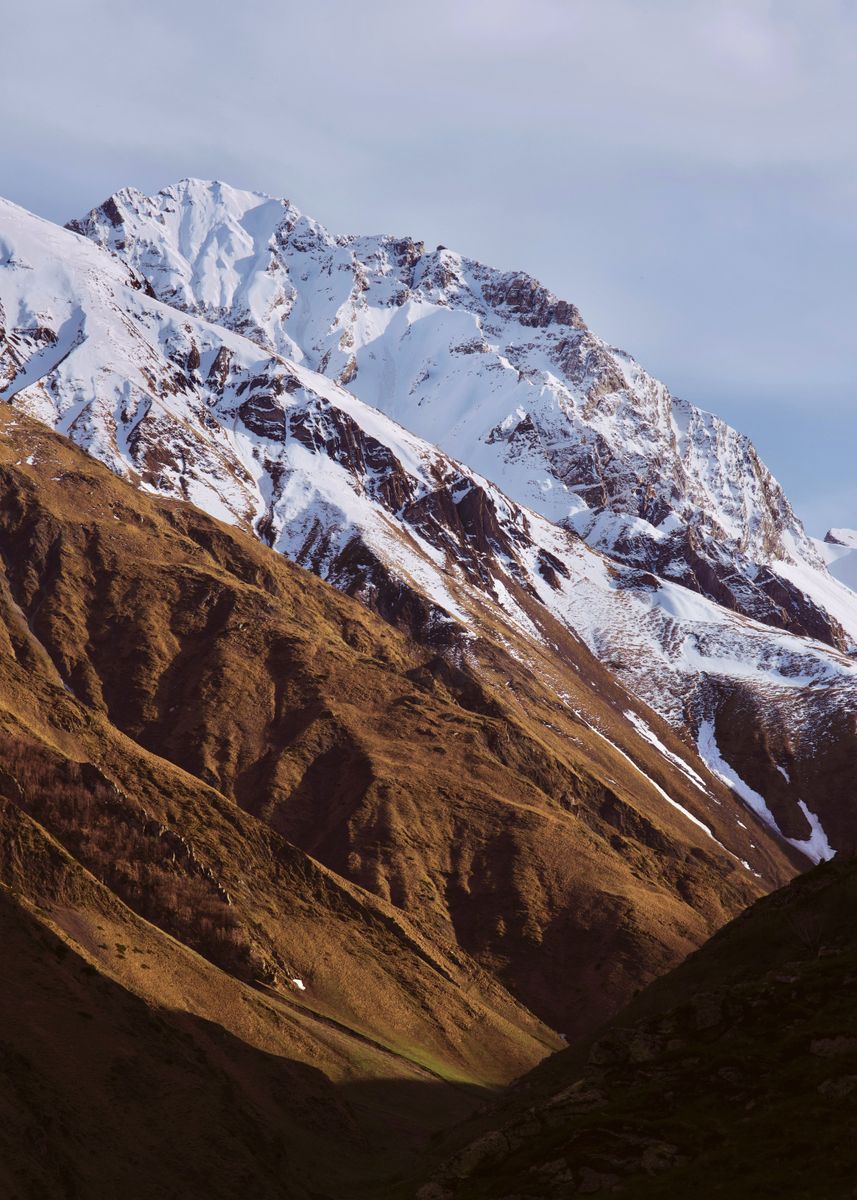 'Mountainous Terrain' Poster, picture, metal print, paint by Stephen ...